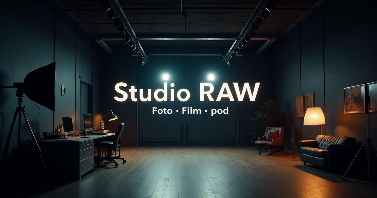 Studio RAW Stockholm | Foto, Film, Podcast & Musikproduktion